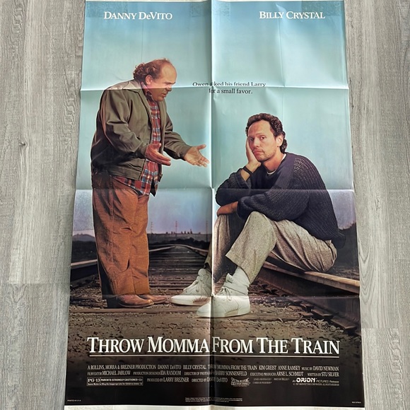 Wall Decor | Throw Momma From The Train Original Movie Poster | Poshmark